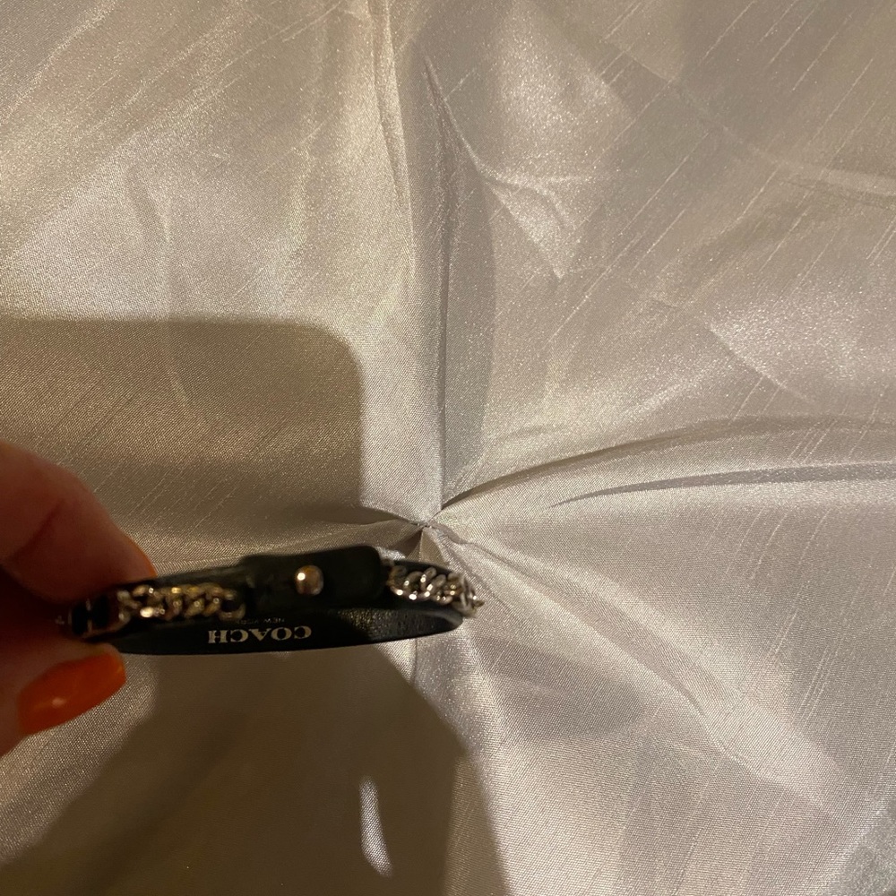 Coach Leather Bracelet - Gem